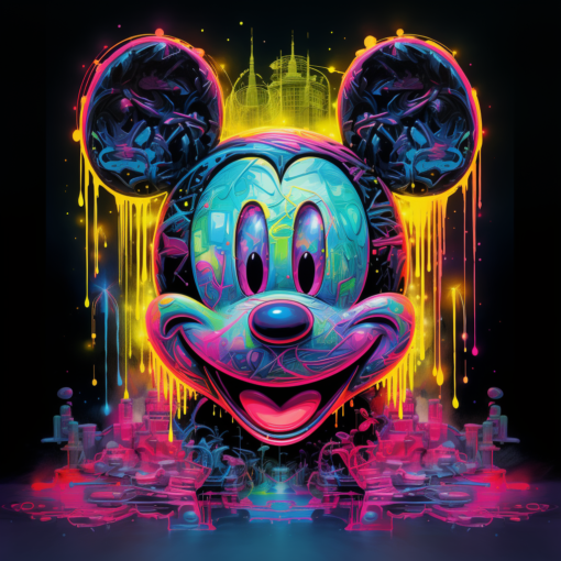 Mickey’s Dreamy Neon Glow – Art3toys